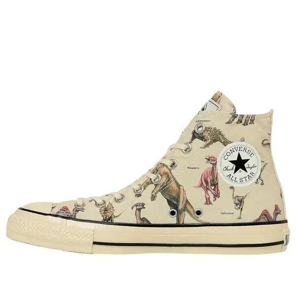 CONVERSE X Jurassic Park Chuck Taylor All Star Aged Dp Hi Sneakers - Natural