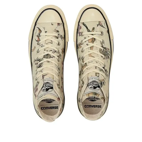 CONVERSE X Jurassic Park Chuck Taylor All Star Aged Dp Hi Sneakers
