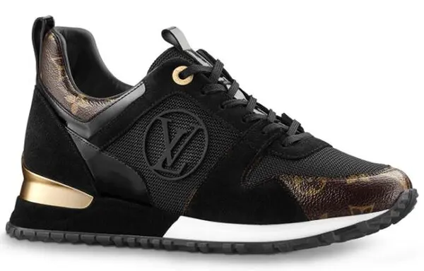 LOUIS VUITTON Run Away Sneakers - Black/brown