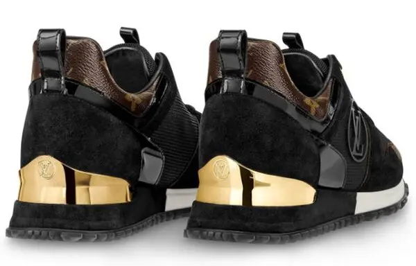 LOUIS VUITTON Run Away Sneakers - Black/brown