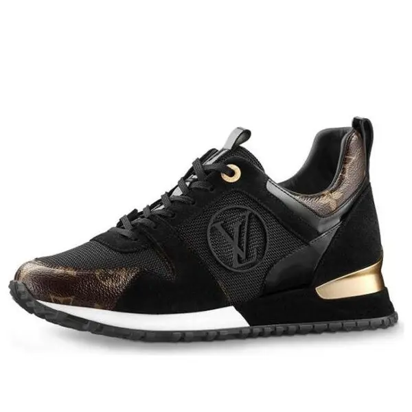 LOUIS VUITTON Run Away Sneakers - Black/brown