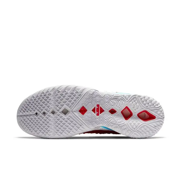 Nike Lebron 18 Ep Basketball Sneakers - Red/blue