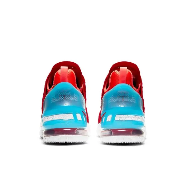 Nike Lebron 18 Ep Basketball Sneakers - Red/blue