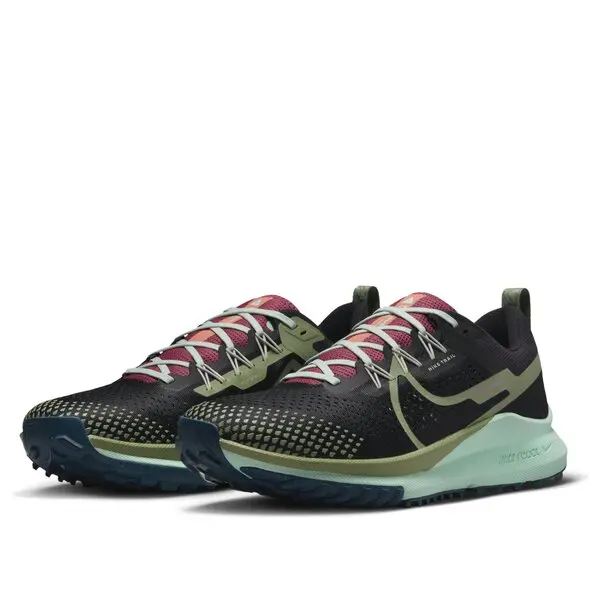 Nike React Pegasus Trail 4 Sneakers - Black/blue