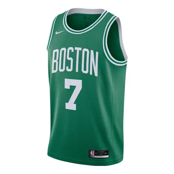 Nike X Nba Boston Celtics Jaylen Brown 7 Jersey - Green