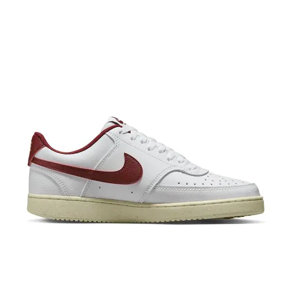 Nike Court Vision Low Top Sneakers - White/red/gold