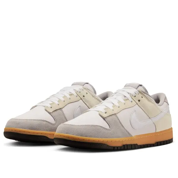 Nike Dunk Low Suede & Canvas Sneakers