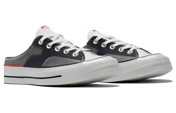 CONVERSE Chuck 70 Mule "retro Denim" Sneakers - Obsidian/white/obsidian