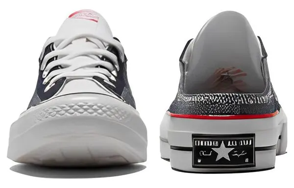 CONVERSE Chuck 70 Mule "retro Denim" Sneakers - Obsidian/white/obsidian