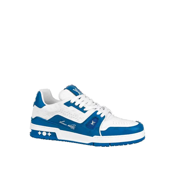 LOUIS VUITTON Trainers - White/blue