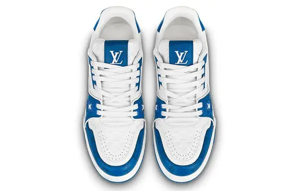 LOUIS VUITTON Trainers - White/blue