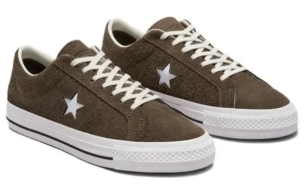 CONVERSE One Star Pro Low Top Sneakers - Brown/white