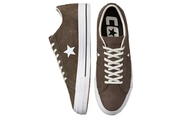 CONVERSE One Star Pro Low Top Sneakers - Brown/white