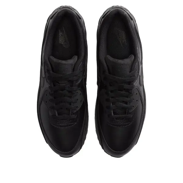 Nike Max 90 Leather Sneakers - Black