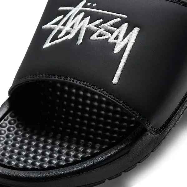 Nike X Stussy Benassi Slides - Black