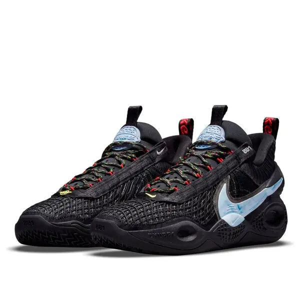 Nike Cosmic Unity 'ghost' Basketball Sneakers - Black/white-ghost