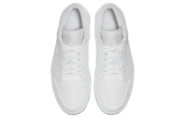 JORDAN 1 Low "triple - White