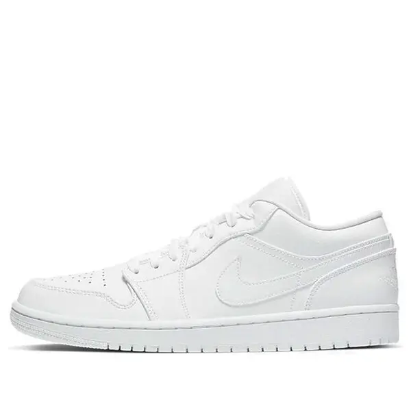 JORDAN 1 Low "triple - White