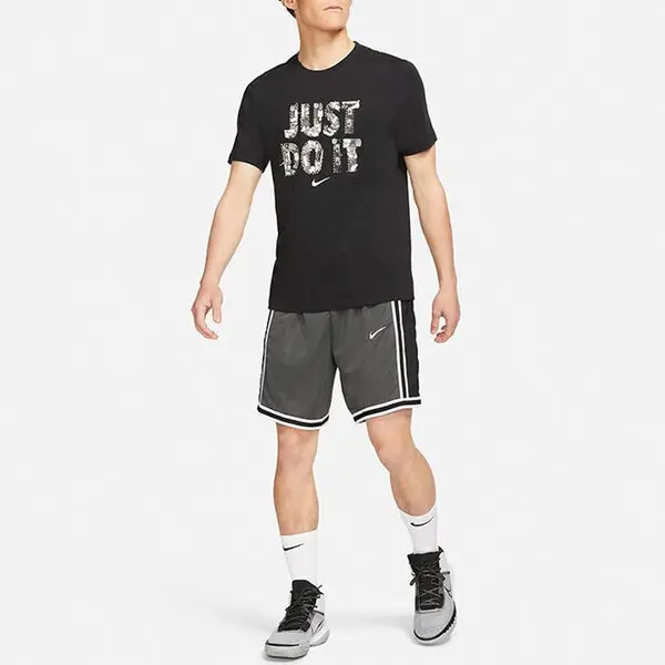 Nike Just Do It" Alphabet Print Short Sleeve Tee