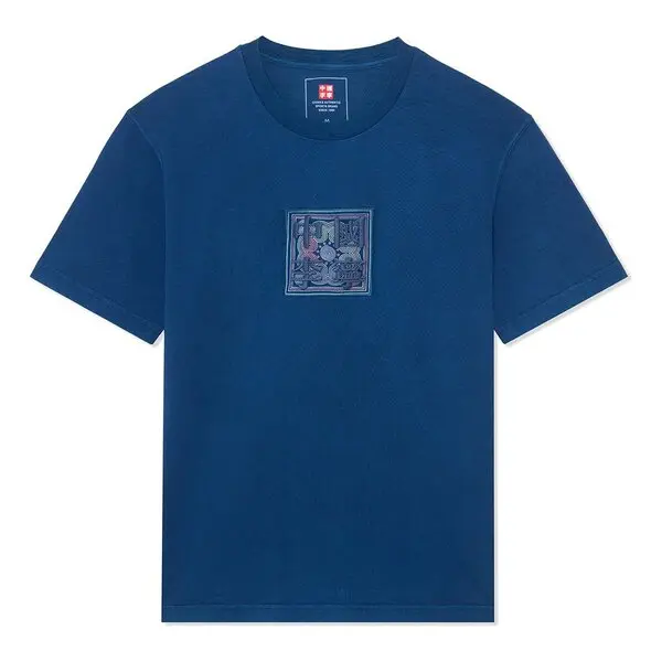 LI-NING Box Logo T-shirt - Blue