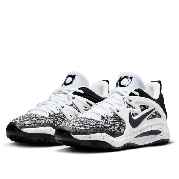 Nike Kd Tb "white Black Speckled" Sneakers