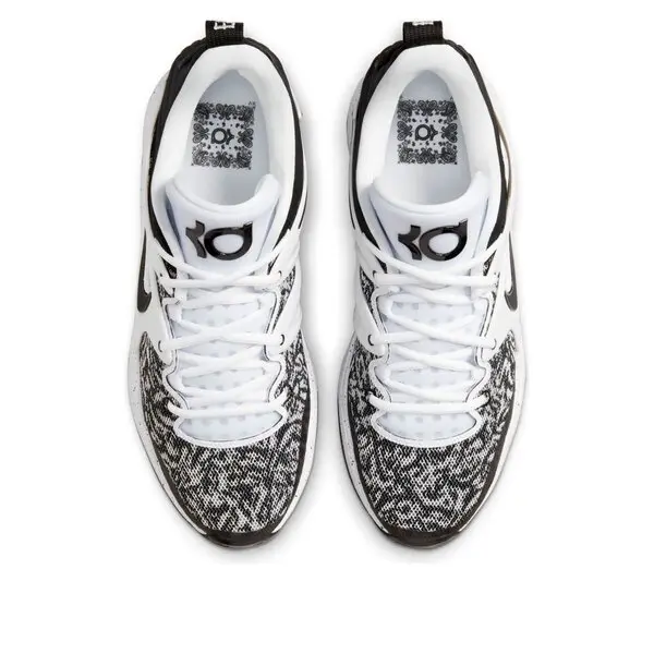 Nike Kd Tb "white Black Speckled" Sneakers