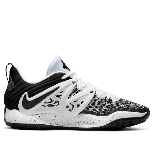 Nike Kd Tb "white Black Speckled" Sneakers - White/black