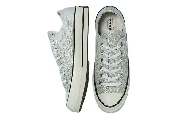 CONVERSE Chuck Taylor All Star 1970s Glitter Embellished Sneakers