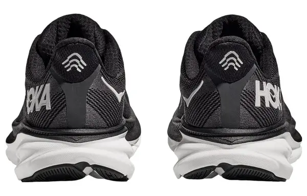 Hoka One One Clifton Athletic Shoes - Black/white