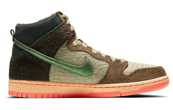 Nike X Concepts Sb Dunk High Pro Qs Mallard