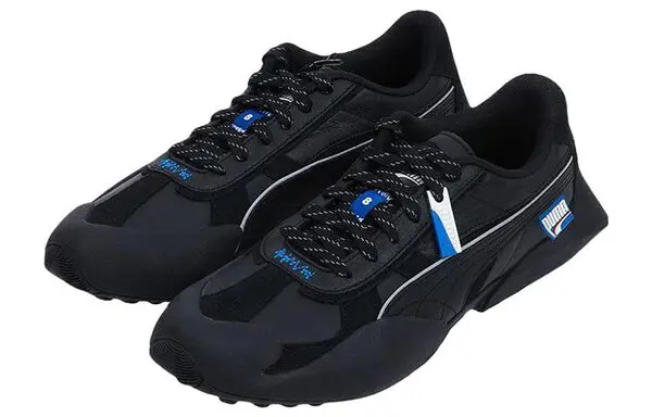 PUMA Ader Error X Vaderon Low Top Sneakers - Black/blue
