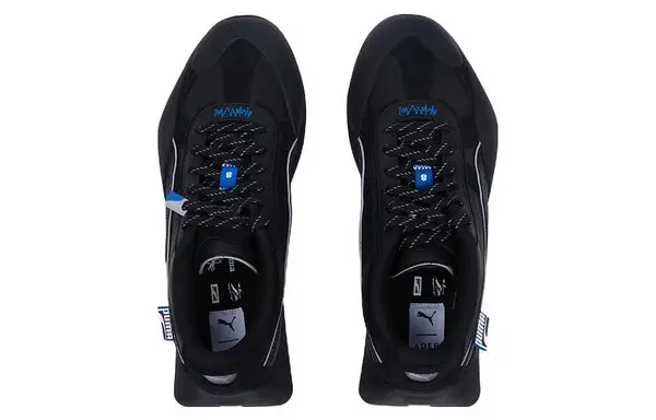 PUMA Ader Error X Vaderon Low Top Sneakers - Black/blue