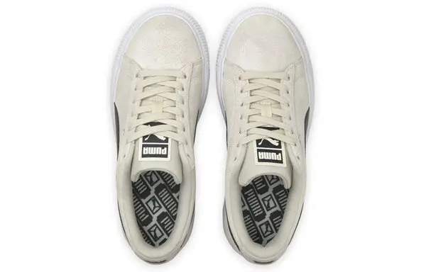 PUMA Suede Mayu Low Top Sneakers - Creamy