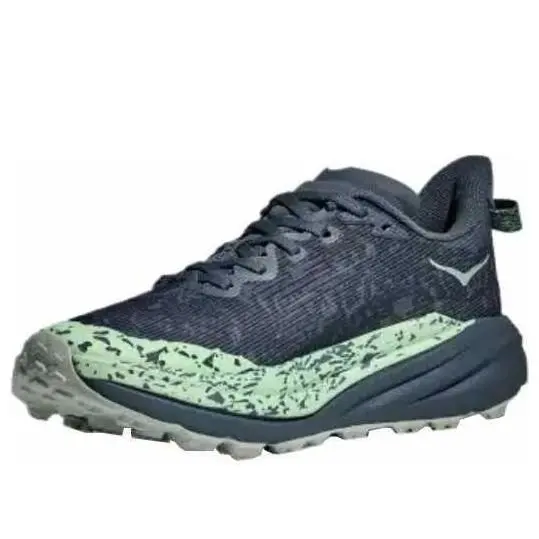 Hoka One One Speedgoat Gtx Athletic Shoes - Thunder Cloud/mint Fluorite