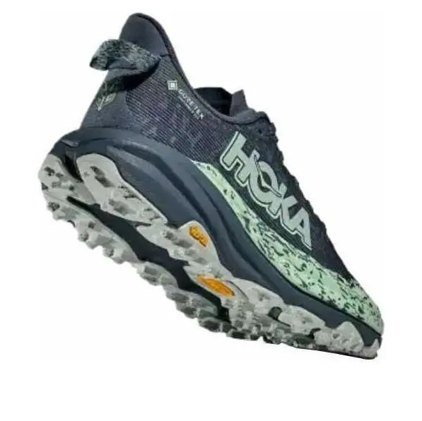 Hoka One One Speedgoat Gtx Athletic Shoes - Thunder Cloud/mint Fluorite