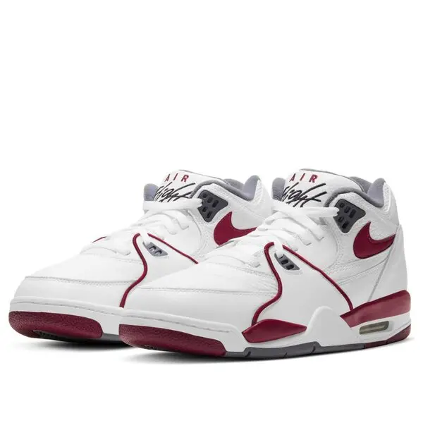 Nike Flight 89 Sneakers - White/red