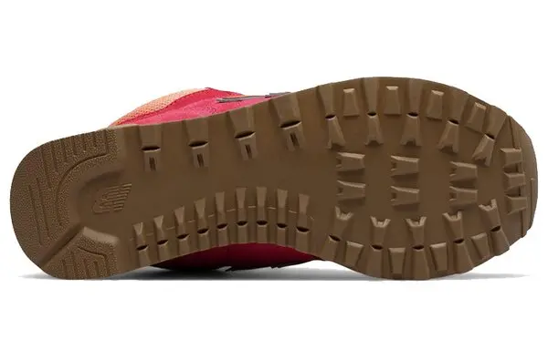 NEW BALANCE 574 Mid Top Sneakers - Pink/yellow/white