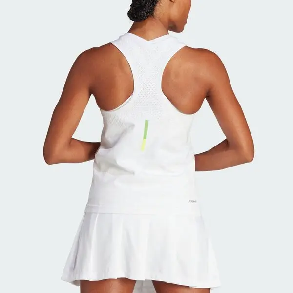 Adidas Aeroready Pro Seamless Tennis Tank Top - White