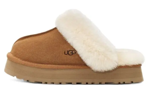 UGG Disquette Platform Slipper - Chestnut Brown