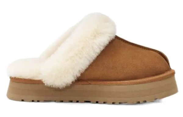 UGG Disquette Platform Slipper - Chestnut Brown