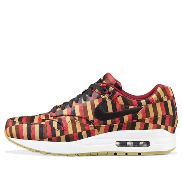 Nike London Underground X Air Max 1 Woven Sp 'roundel' Sneakers - Red