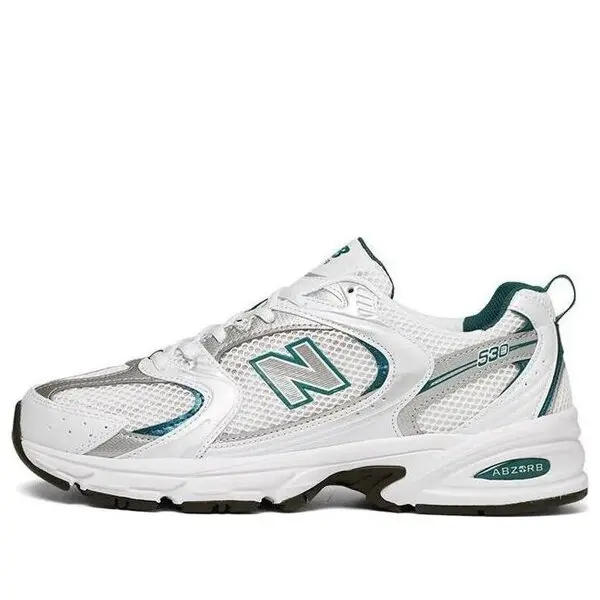 NEW BALANCE 530 Sneakers - White/green