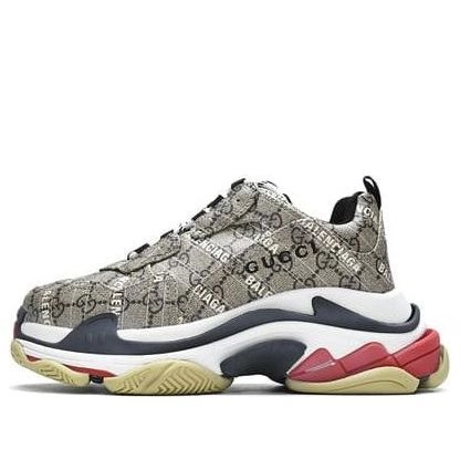 Balenciaga The Hacker Project Triple S Sneakers - Beige/ebony