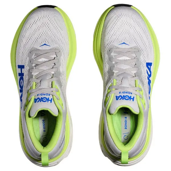 Hoka One One Bondi Sneakers - Stardust/lettuce
