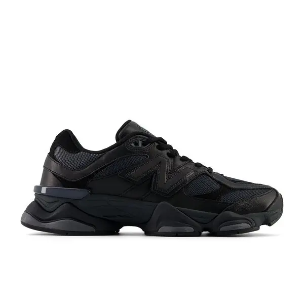 NEW BALANCE 9060 Lace Up Sneakers - Black