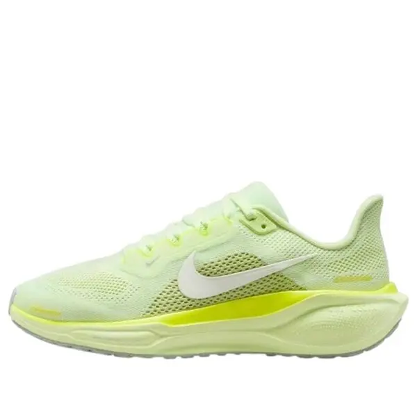 Nike Zoom Pegasus 41 Athletic Sneakers - Barely Volt/limelight/light Silver
