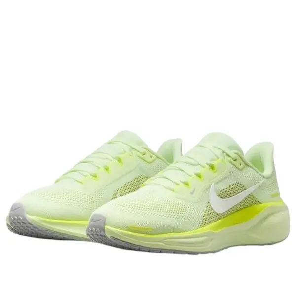 Nike Zoom Pegasus 41 Athletic Sneakers - Barely Volt/limelight/light Silver