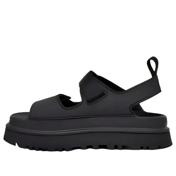 UGG Goldenglow Platform Sandals - Black