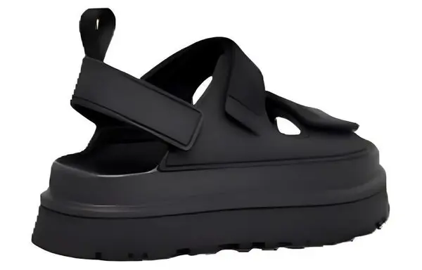 UGG Goldenglow Platform Sandals - Black