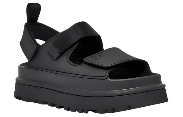 UGG Goldenglow Platform Sandals - Black